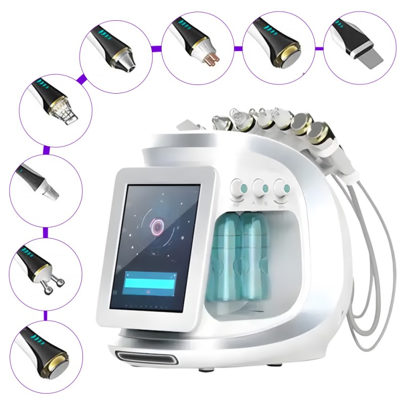 8In1 Smart Ice Blue Facial Care Machine