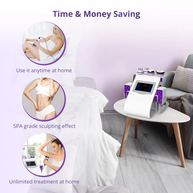 Best Ultrasonic Cavitation for Home Use-Unoisetion 6 in 1 Cavitation ...