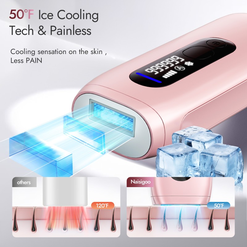 Compact Pink Hair Removal Tool
