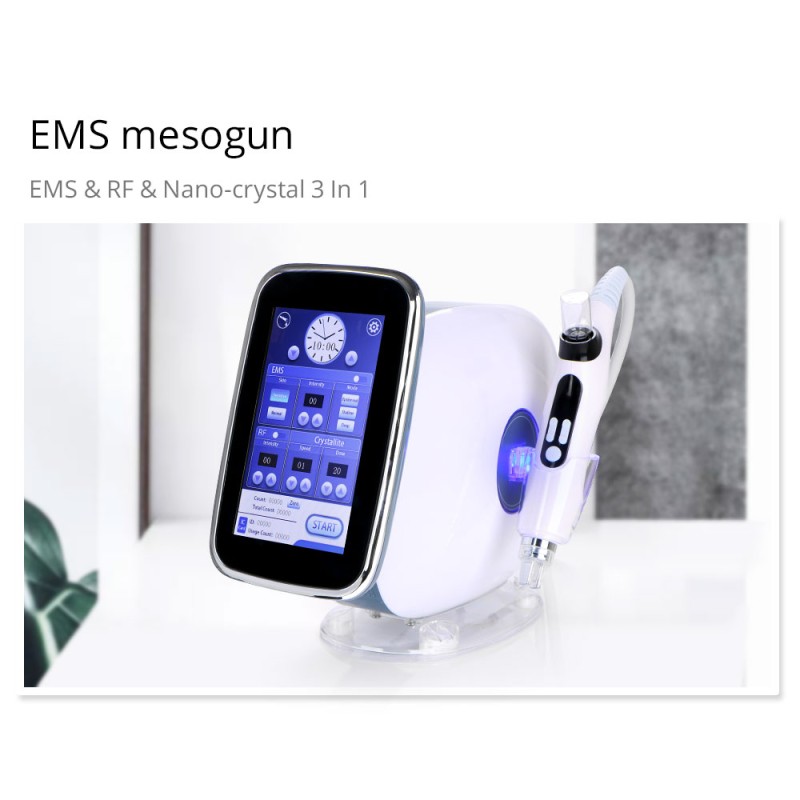 2 in 1 R-F & EMS Pain-free Mesotherapy Machine for Skin Care