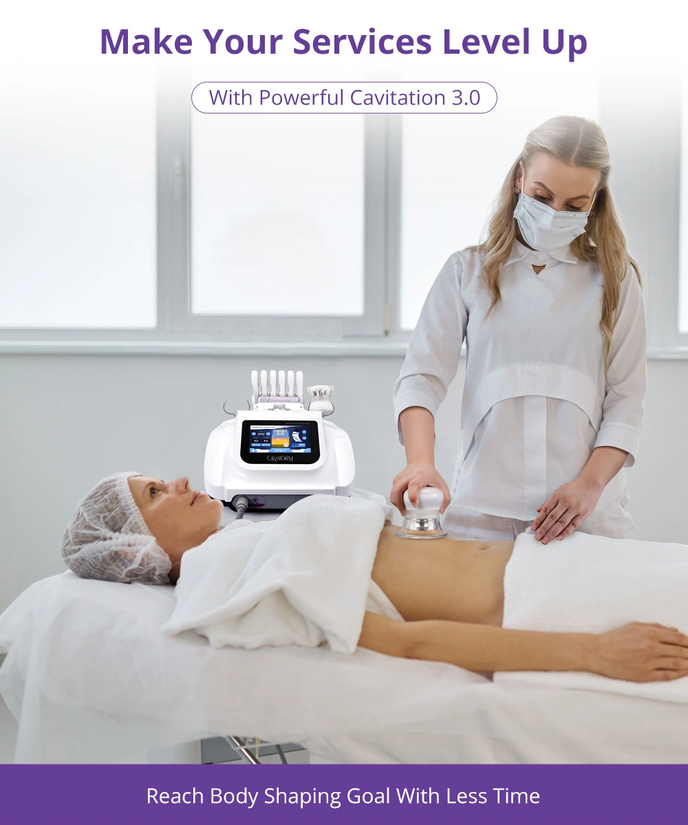Ultrasonic 40K Cavitation Body Shaping Fat Melting Machine