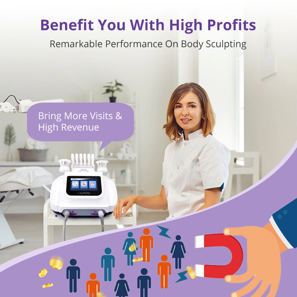 Ultrasonic 40K Cavitation Body Shaping Fat Melting Machine