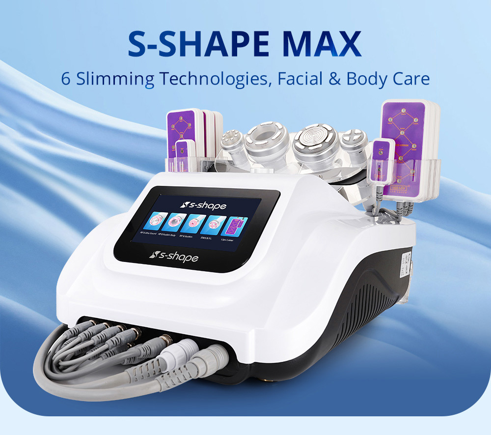 Cavitation Machine |30K Ultrasound&RF EMS&Electroporation Vacuum ...