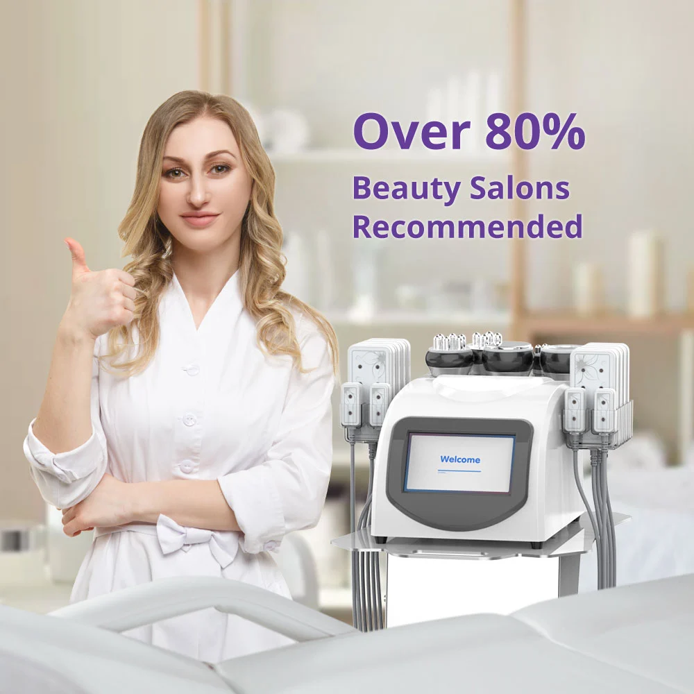 40K 8 in 1 Professional Cavitation Machine for Weight Loss
