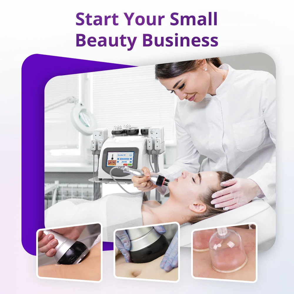 40K 8 in 1 Professional Cavitation Machine for Weight Loss