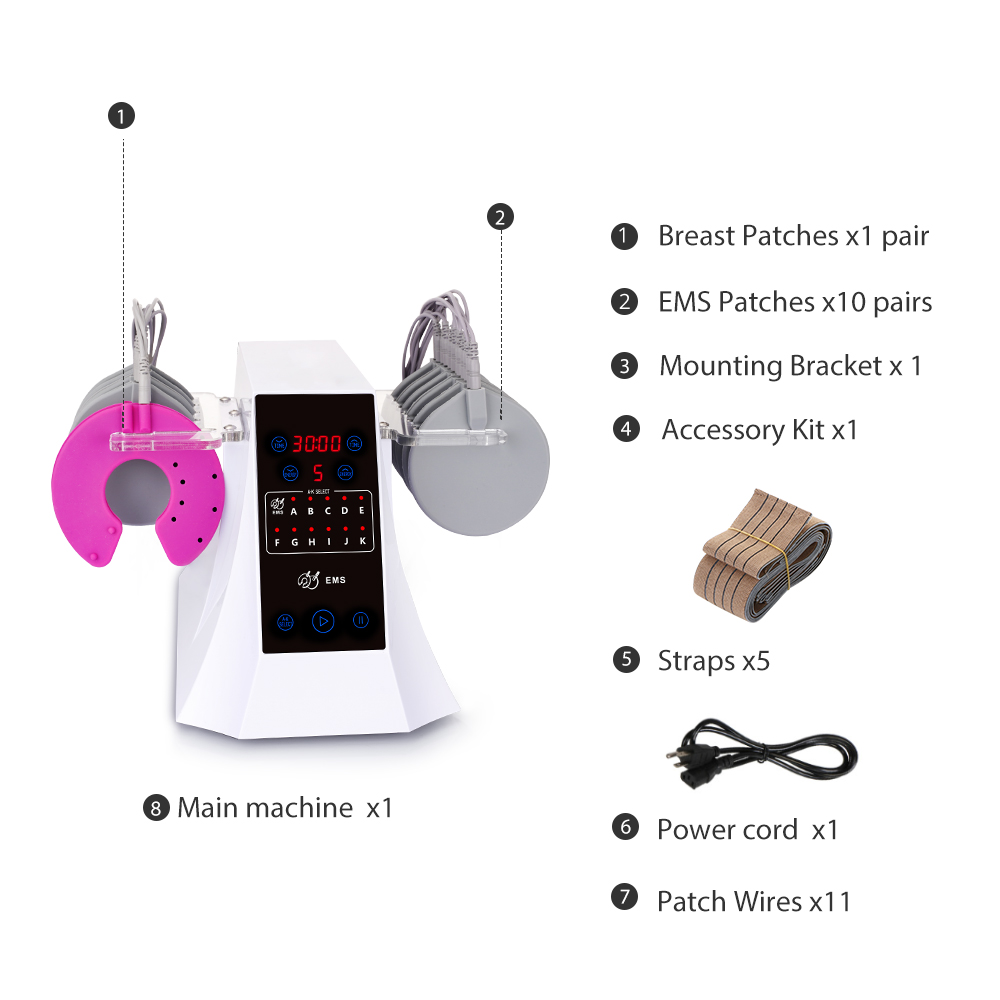 Microcurrent Face Body Shaper Tighten Slim Electrode