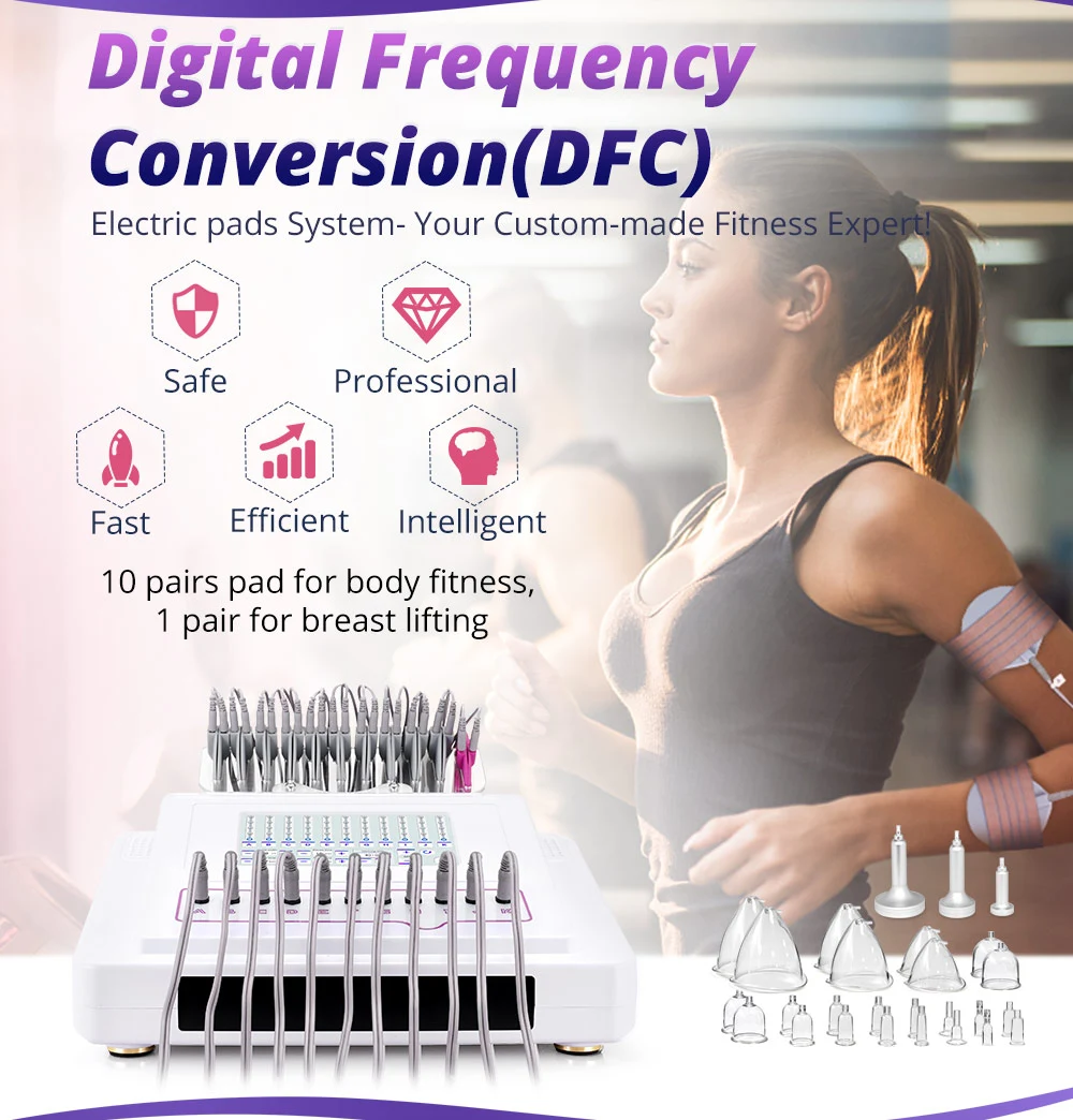 Digital Frequency Conversion Muscle Growing Best EMS Machine