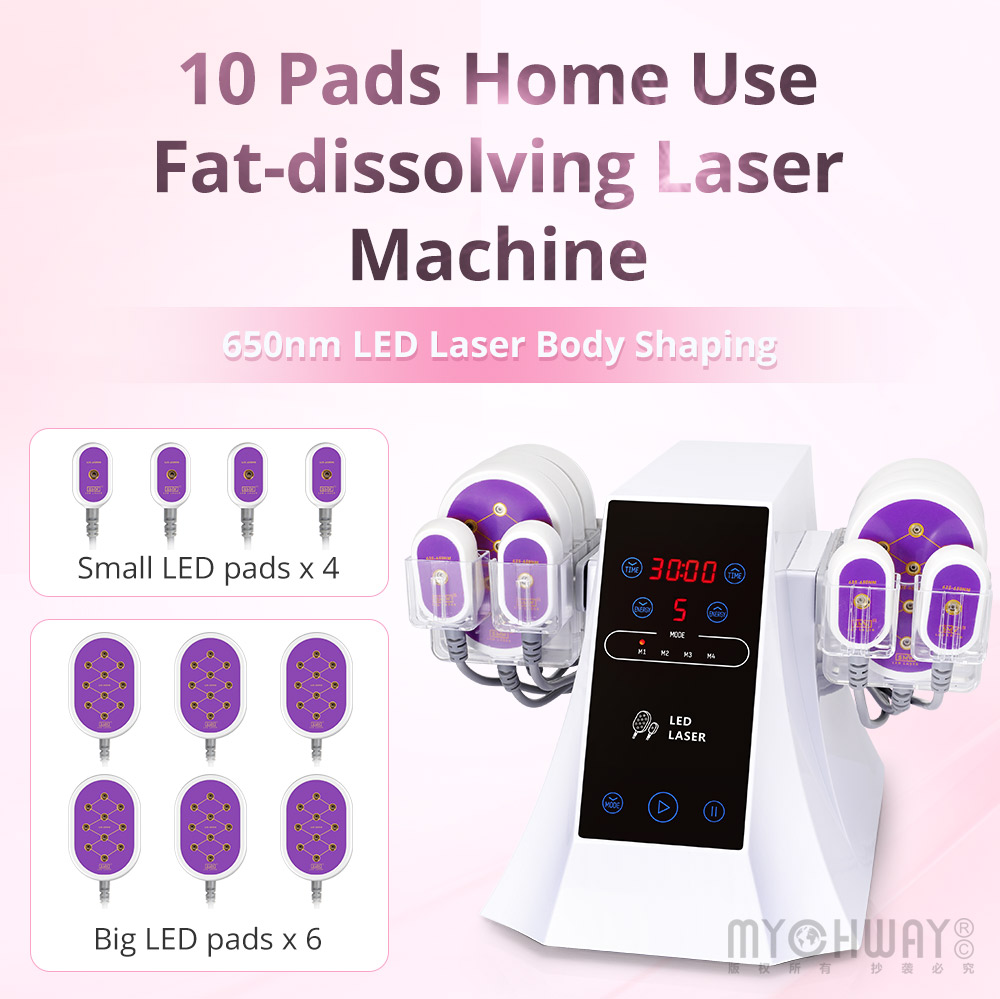 The professional lipo laser machine uses a 635nm-650nm LED Laser that ...